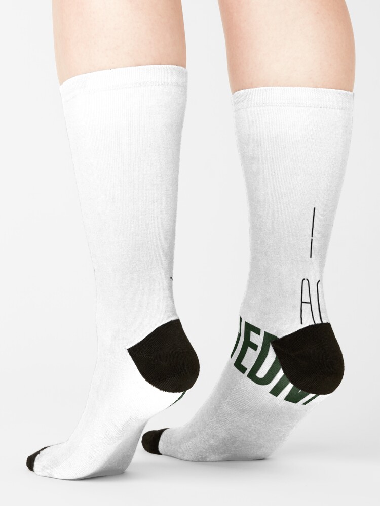 "I am Wednesday" Socks for Sale by Joerick93 | Redbubble