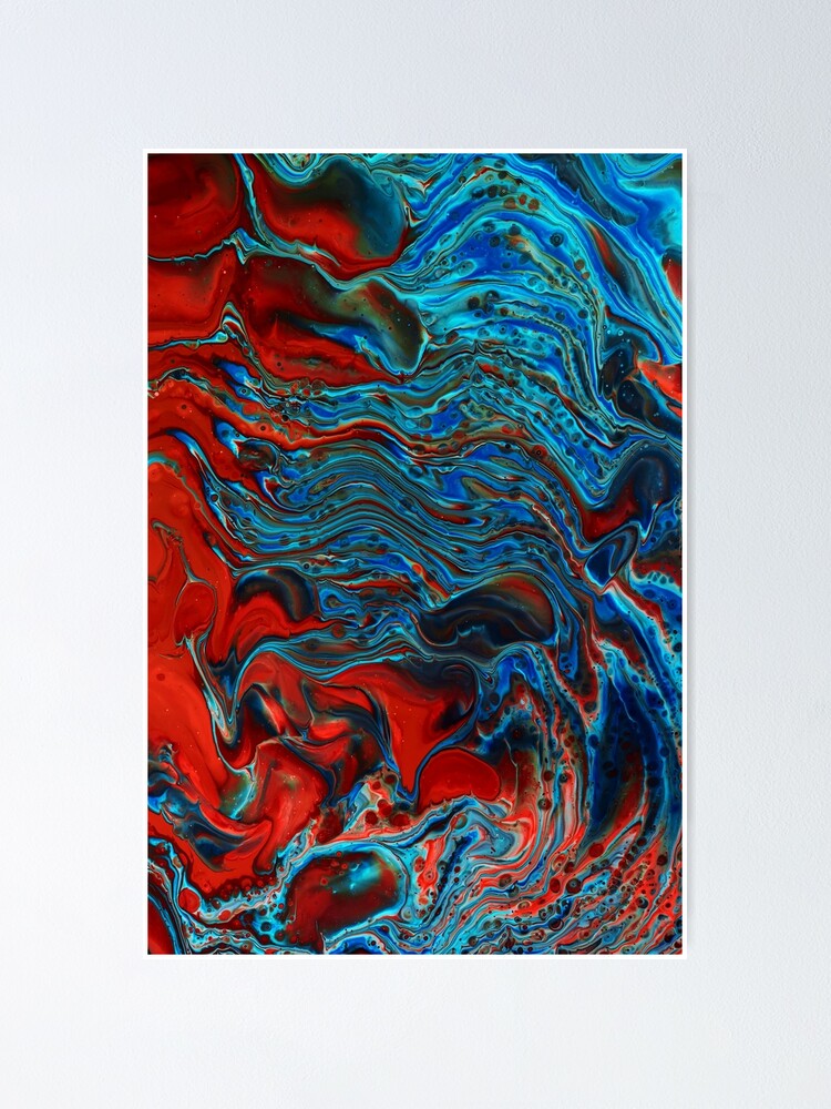 "Beautiful Paint Splatter" Poster for Sale by Ethan-James44 | Redbubble