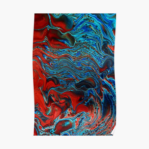 "Beautiful Paint Splatter" Poster for Sale by Ethan-James44 | Redbubble
