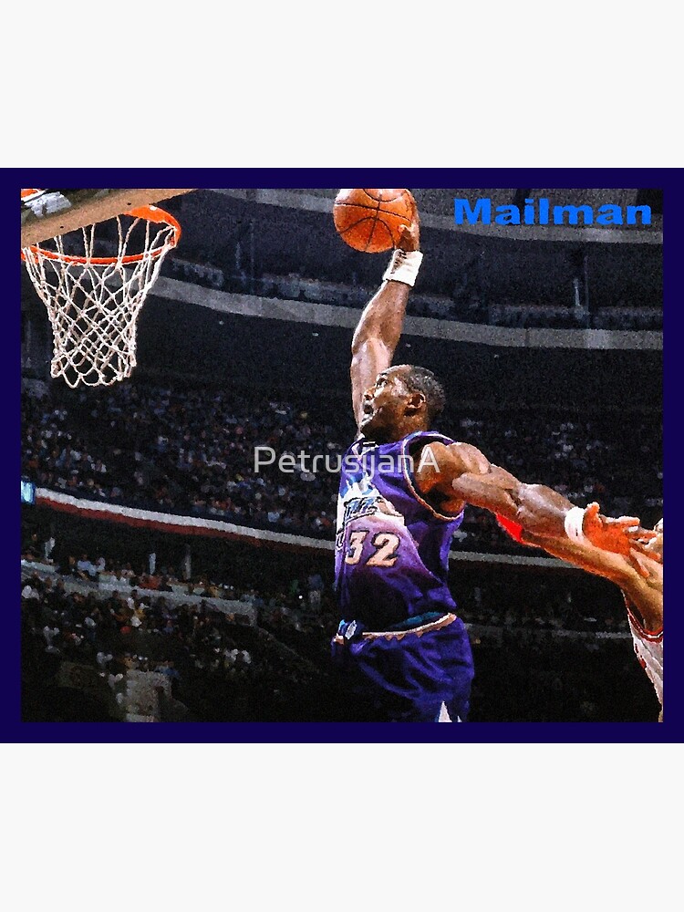 "Karl Malone" Poster for Sale by PetrusijanA | Redbubble