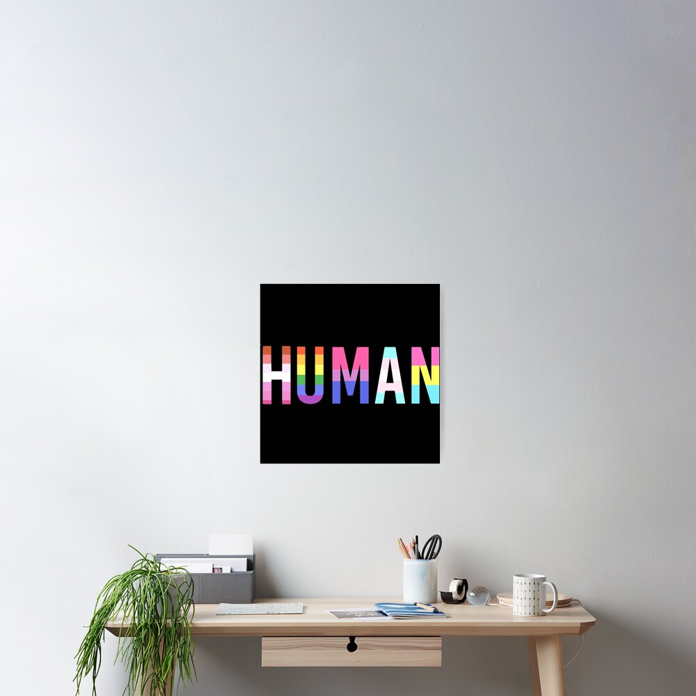 "human " Poster for Sale by claire-mcculley | Redbubble