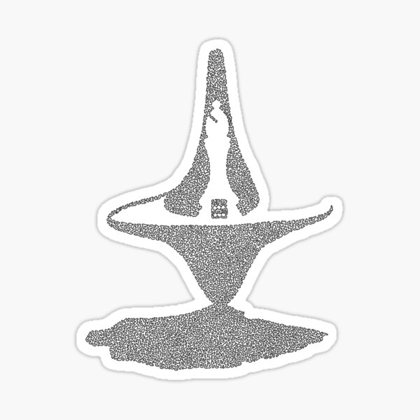 Pegatina «Peonza totem laberinto de amebas de la película Origen ...