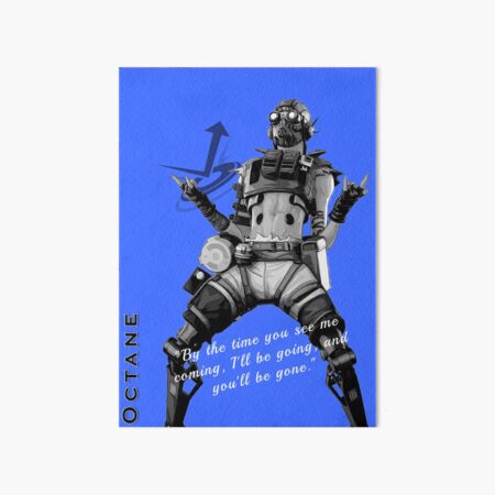 "Octane Poster Legend - Apex" Art Board Print by ElevenGraphics | Redbubble