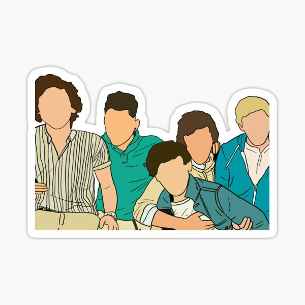 "One direction" Sticker by trrosen | Redbubble