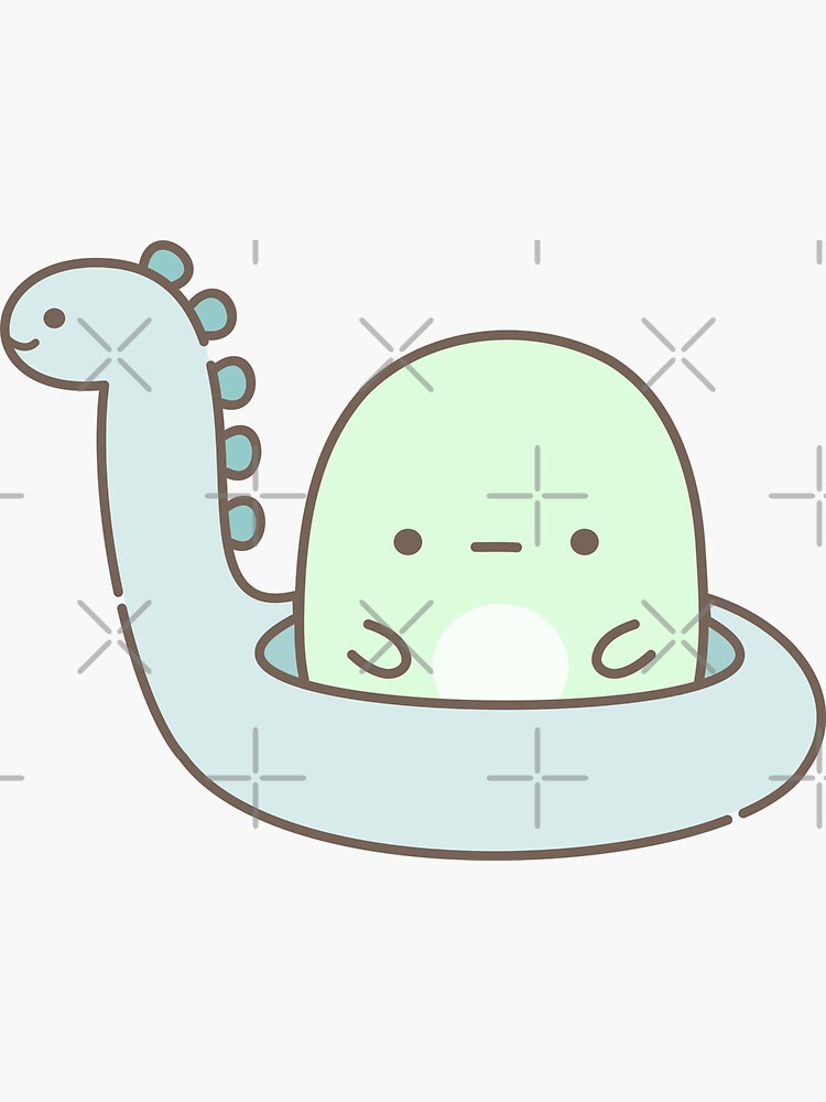 "Little Blobs: Pool Float" Sticker for Sale by SnickerDoodleUS | Redbubble