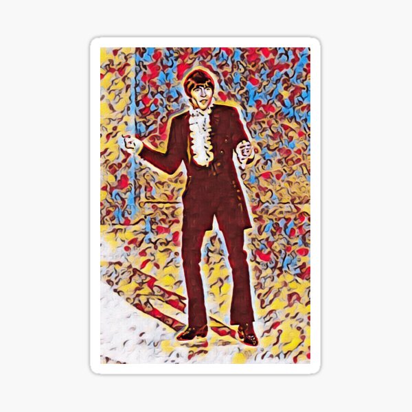 "Daddy's Song - Davy Jones - The Monkees" Sticker for Sale by ...