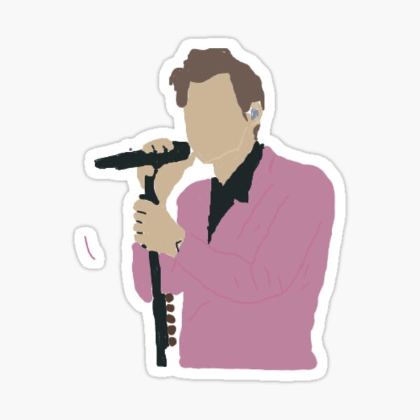 "Harry Styles; Fine Line Performance Sticker" Sticker for Sale by ...