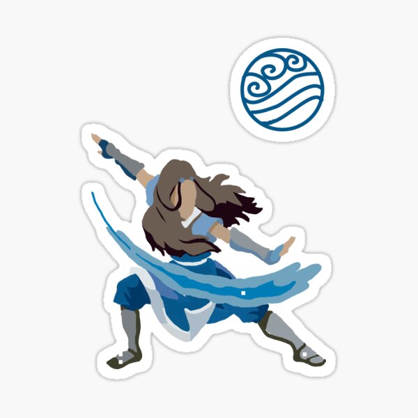 "waterbender sticker pack" Sticker by Issy-Cox | Redbubble
