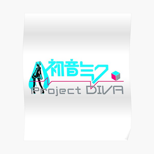 "Hatsune Miku Project Diva" Poster for Sale by MiroteiEmpire | Redbubble