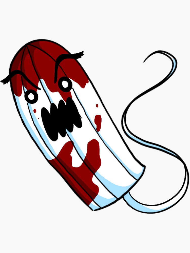 "Angry Cartoon Tampon" Sticker for Sale by jaorozco | Redbubble