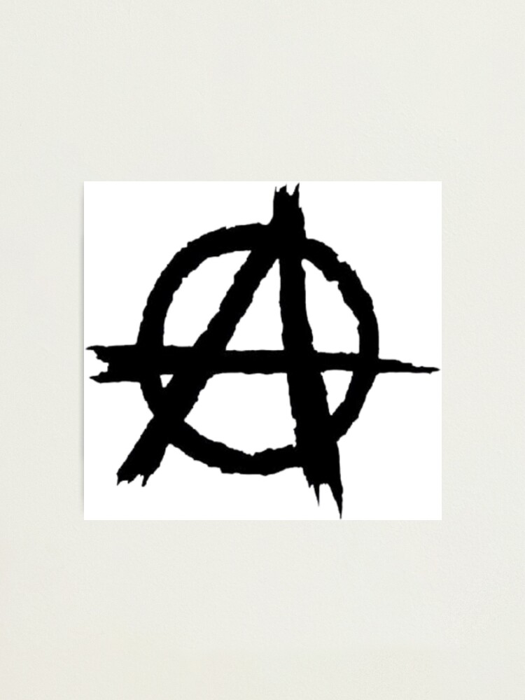 "Anarchy Symbol" Photographic Print by meganbxiley | Redbubble