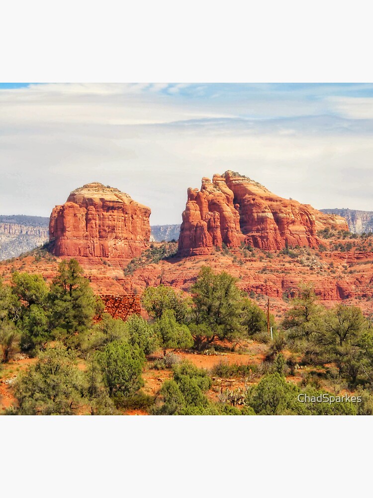 "Cathedral Rock" Sticker for Sale by ChadSparkes | Redbubble