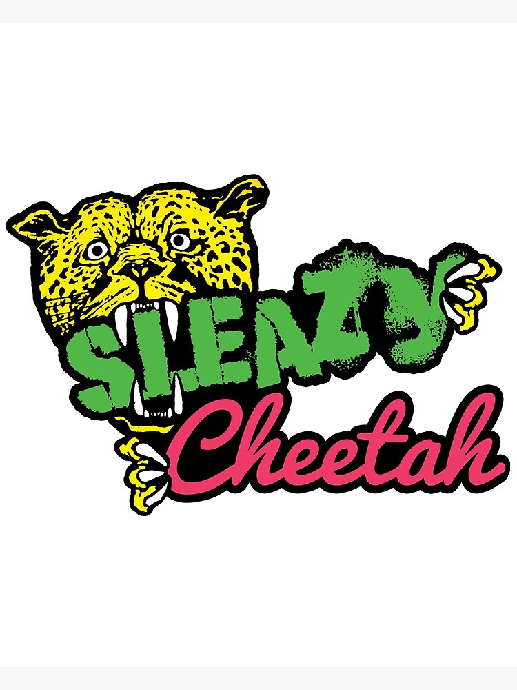 "Sleazy Cheetah Head Logo" Art Print by CodyRatztail | Redbubble