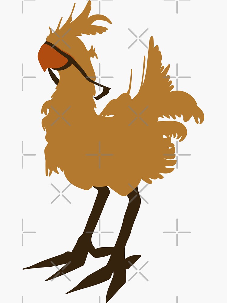 "chocobo final fantasy" Sticker for Sale by evcharles | Redbubble