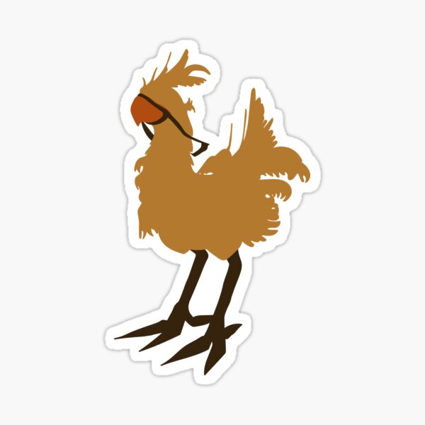 "chocobo final fantasy" Sticker for Sale by evcharles | Redbubble