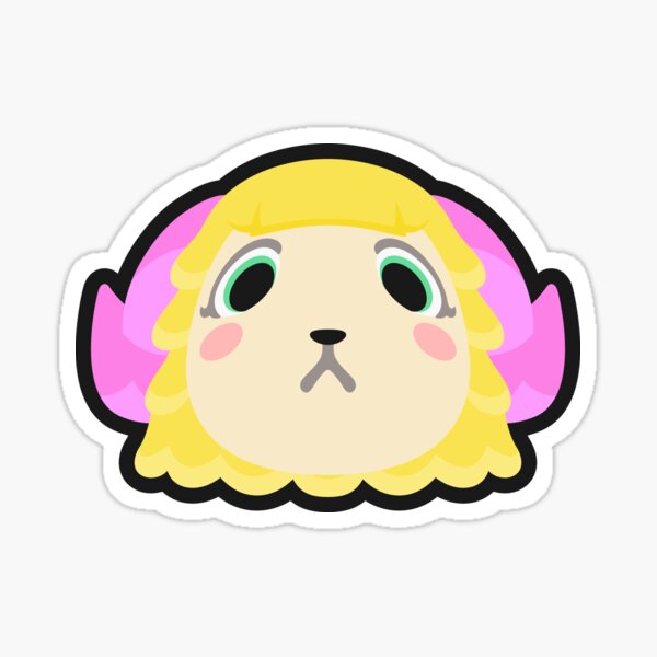 Sheep Animal Crossing Stickers | Redbubble