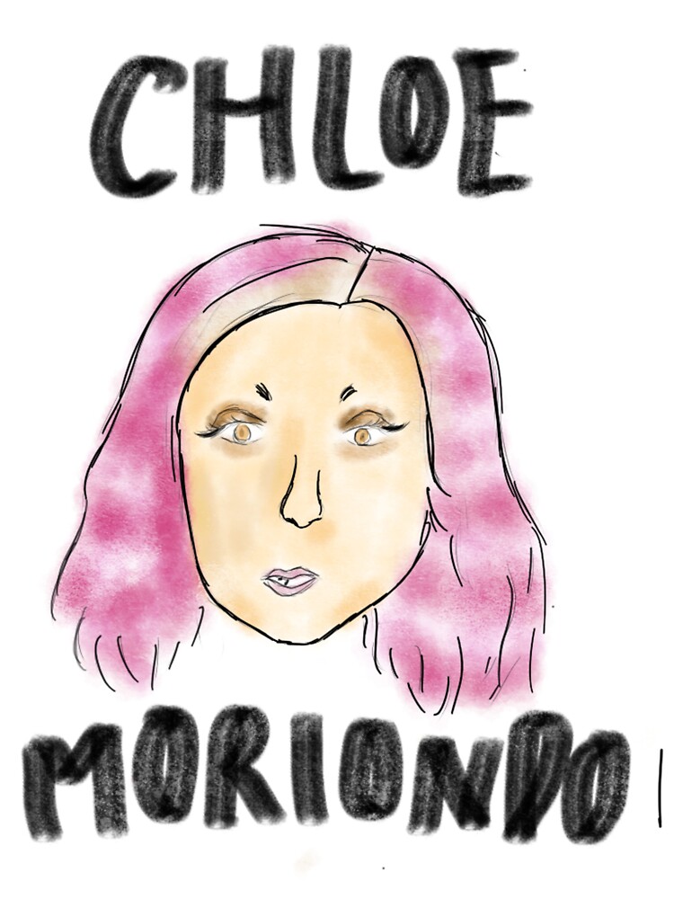 "Chloe Moriondo Fan Art" Sticker by renakennings | Redbubble