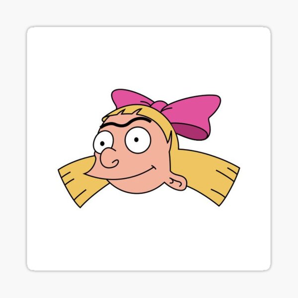 "Helga Pataki Sticker" Sticker by juanisanse | Redbubble