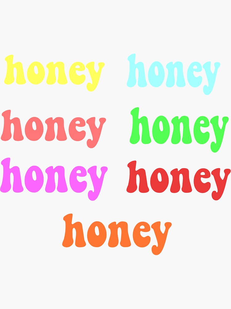 "honey pack" Sticker by MiaPenpek | Redbubble