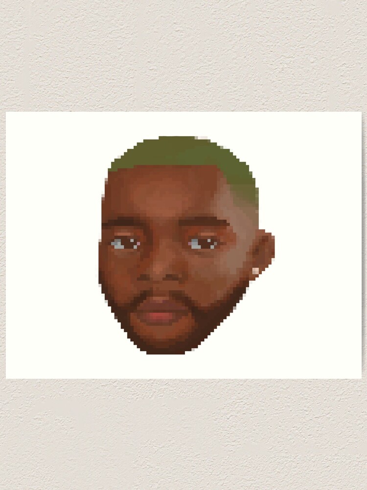 "frank ocean blonde pixel art" Art Print by lianalianaliana | Redbubble