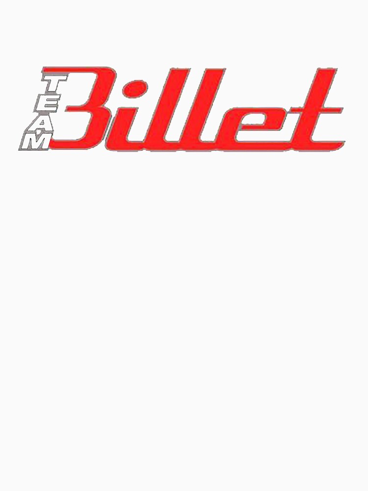 "Team Billet Transparent & Red Logo" Essential T-Shirt for Sale by ...