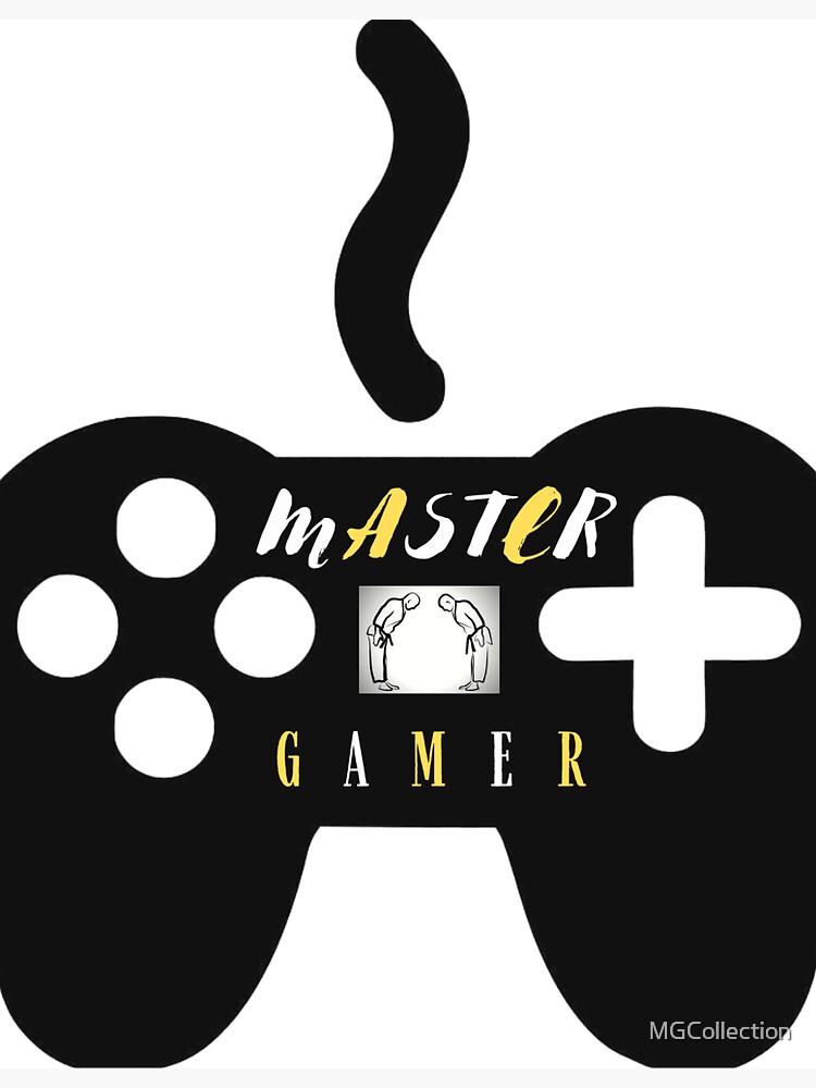 "Master Gamer Collection" Sticker by MGCollection | Redbubble