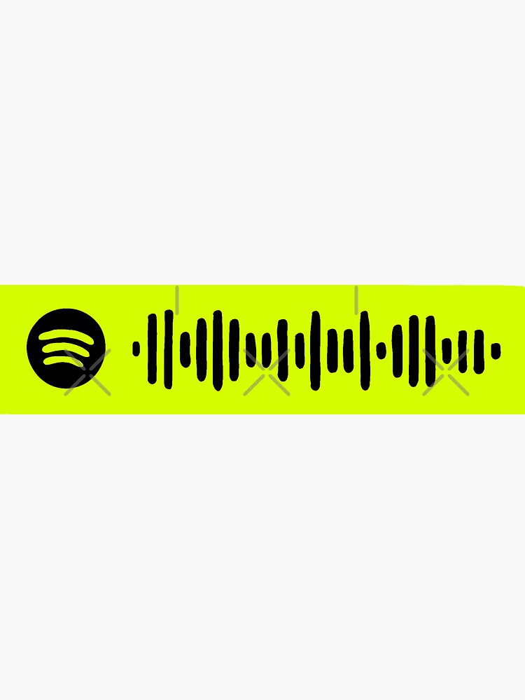 "replay - spotify barcode" Sticker by emmiwu | Redbubble