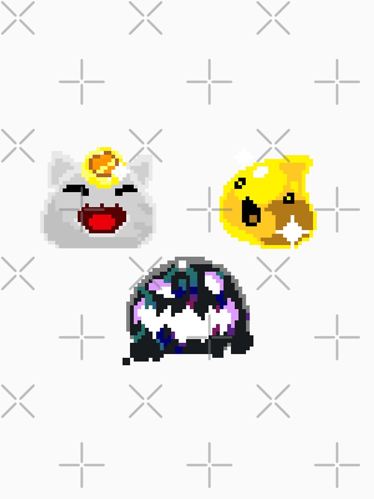 "8-bit slime pack 3 - rare, hostile" T-shirt for Sale by -phobox ...