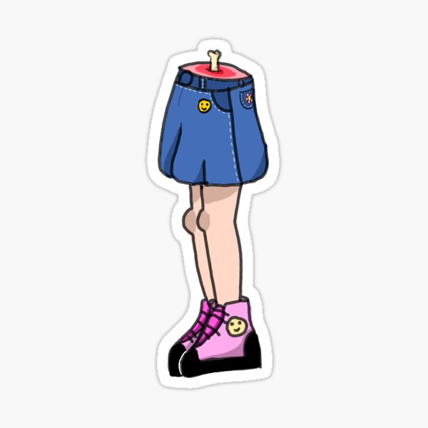 "School Girl Legs" Sticker by BrendaLisseth | Redbubble