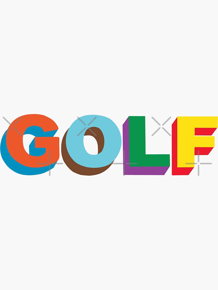 "Tyler the Creator GOLF Wang sticker" Sticker for Sale by daniilynn ...