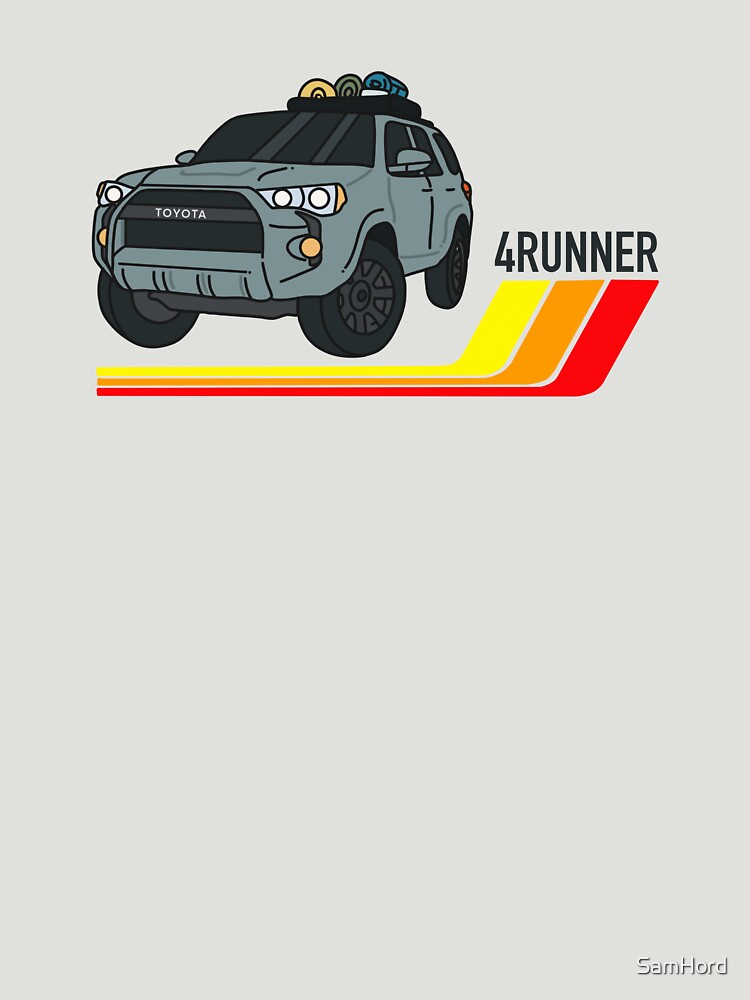 "Toyota 4Runner" T-shirt for Sale by SamHord | Redbubble | 4runner t ...