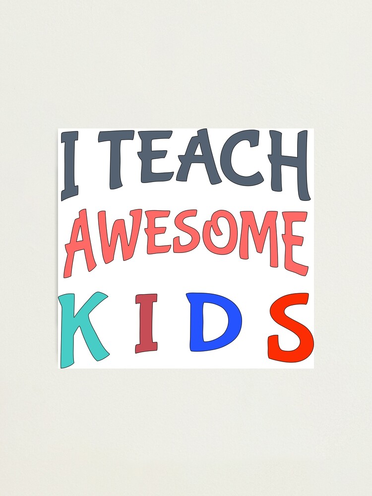 Lámina fotográfica «niños y niños en la escuela para un buen comienzo.» de Taliboss | Redbubble