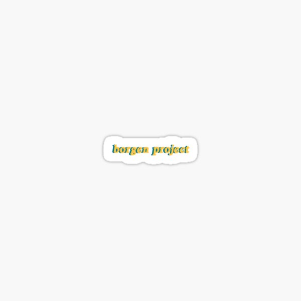 Borgen Project Sticker For Sale By Giselleaorozco Redbubble
