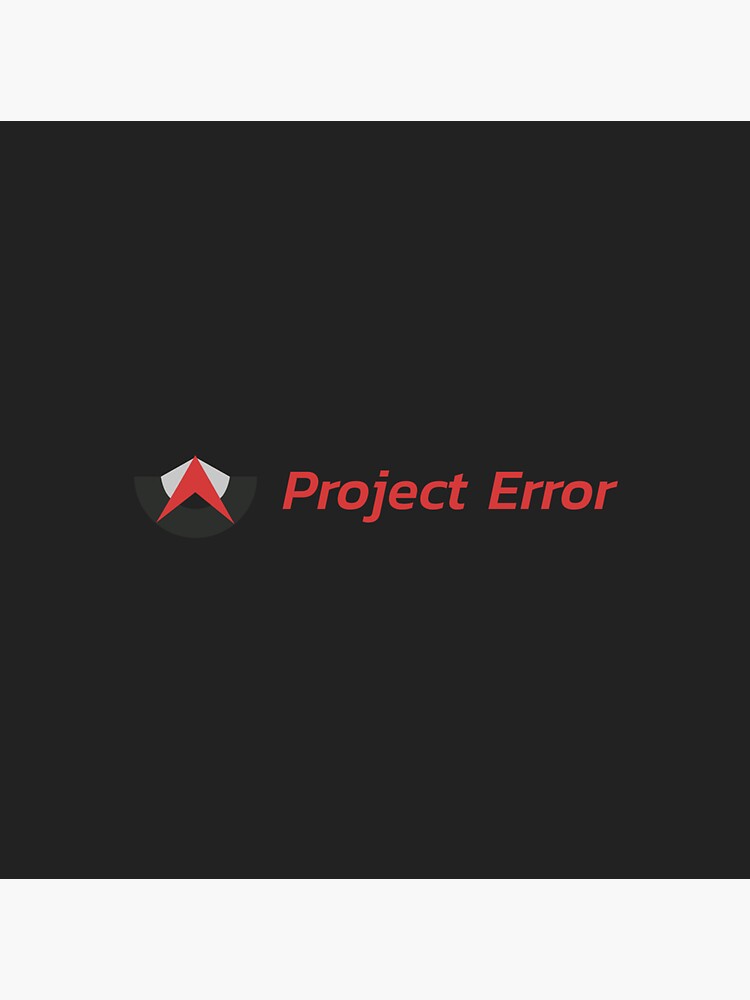 "Project error" Sticker by Declano13 | Redbubble