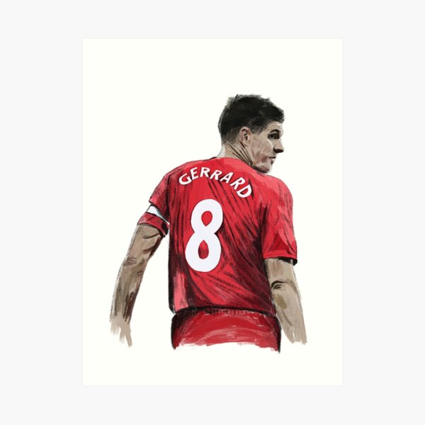 "Liverpool Steven Gerrard Painting" Art Print for Sale by thebcarts ...