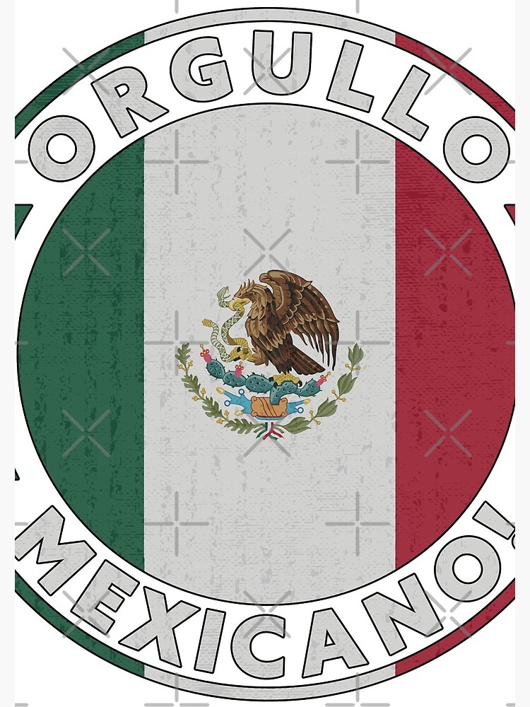 "Mexican pride (orgullo mexicano) Flag Logo" Spiral Notebook by ...