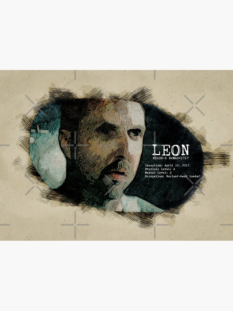 "Leon" Poster by EllipsisWorld | Redbubble