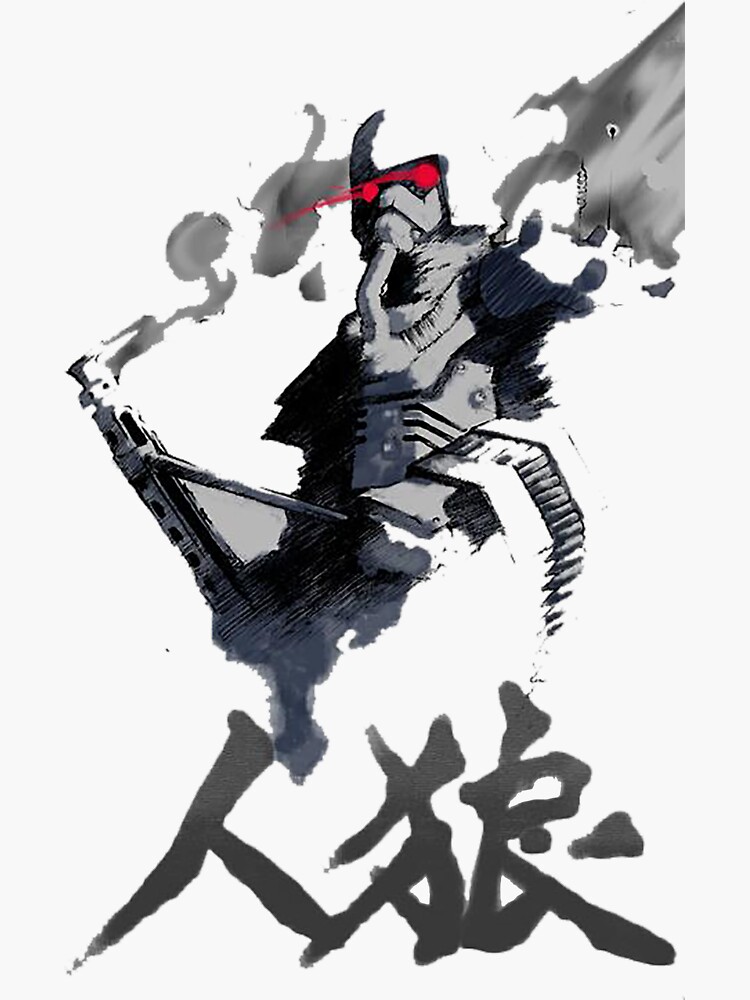 "Jin Roh Art" Sticker for Sale by Tricky1998 | Redbubble