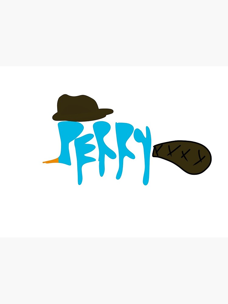 "Secret Agent P Logo Sticker" Photographic Print for Sale by Kylabieger ...