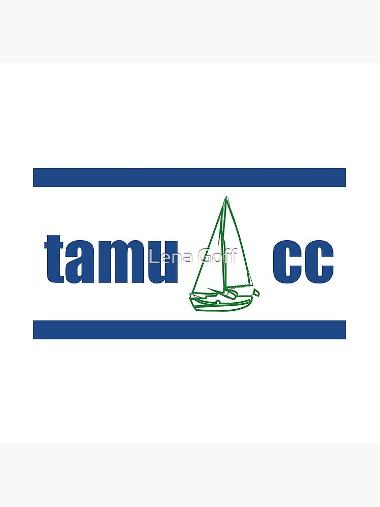 "TAMUCC with boat" Poster by yee2th3haw | Redbubble