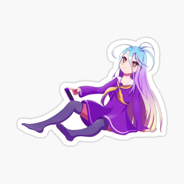 Sticker « Shiro (No Game No Life) », par MarchinBunny | Redbubble
