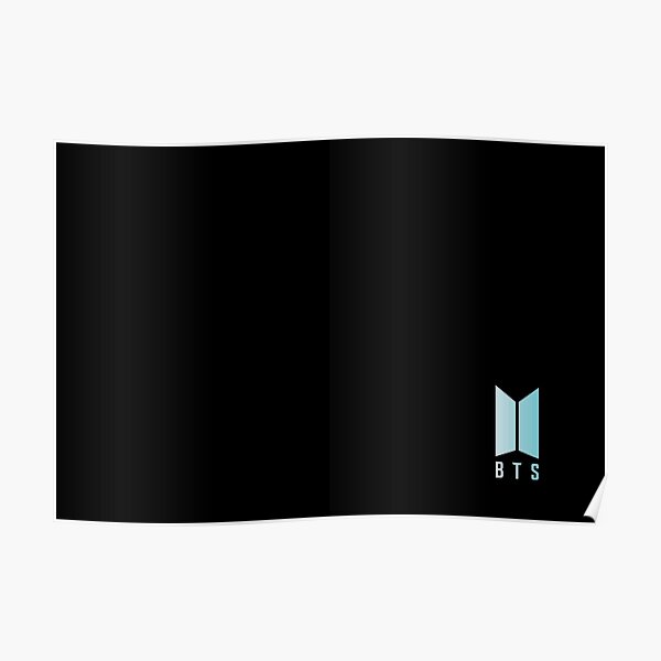"Ocean Gradient BTS Logo" Poster by kaydaco | Redbubble