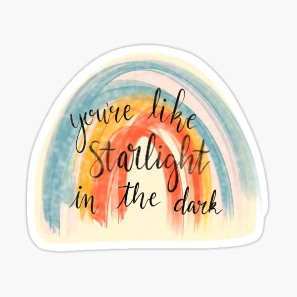"Starlight " Sticker for Sale by faithypotamus | Redbubble