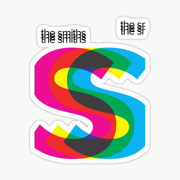 "The Smiths CMYK" Sticker by EGL-Design | Redbubble