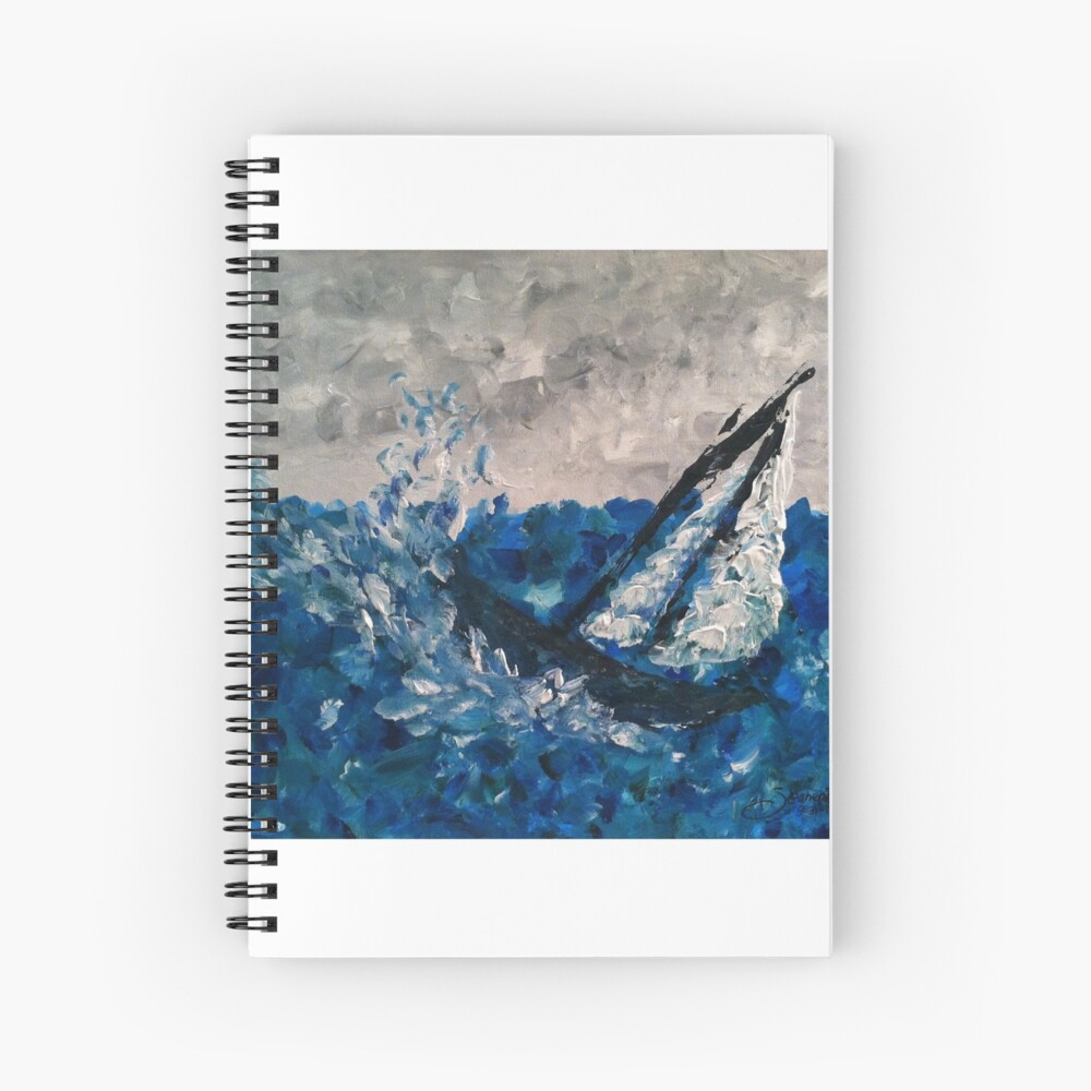 "Stormy Weather" Spiral Notebook for Sale by kaspar1014 | Redbubble