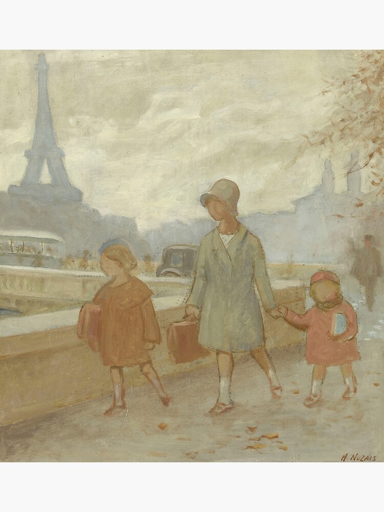 The city: Sketch for the courtyard of the school of girls on rue ...