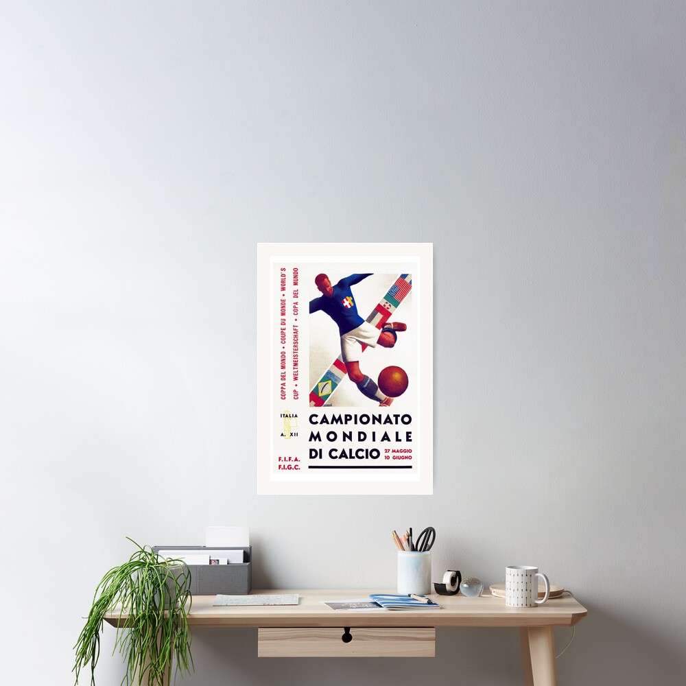 "1934 World Cup" Poster for Sale by Confusion101 | Redbubble