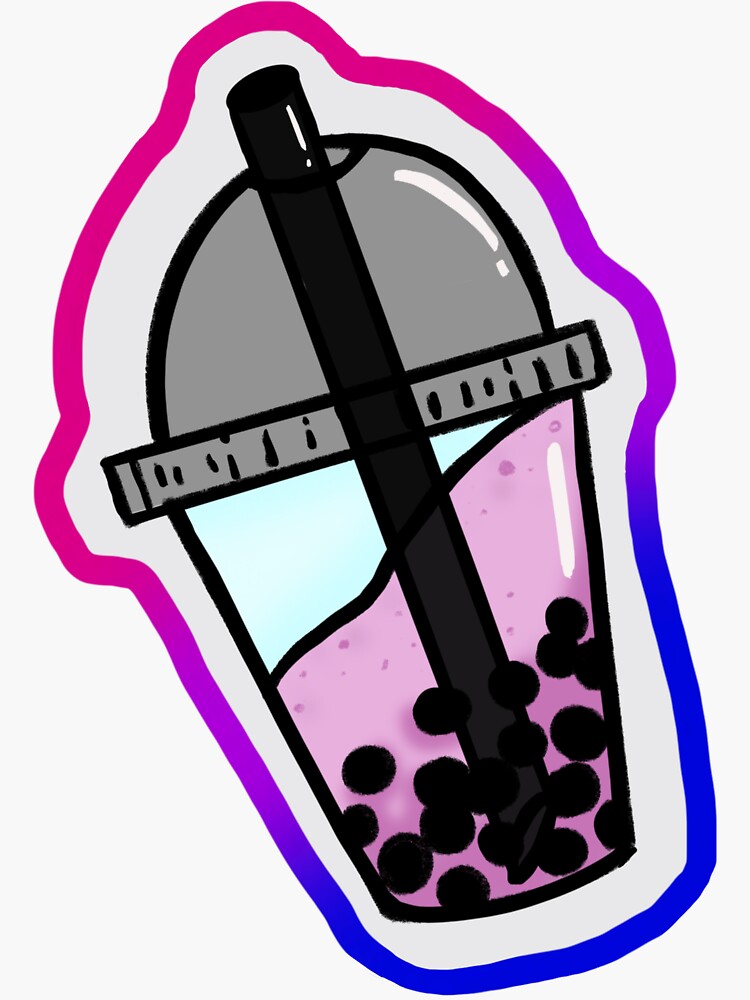 "Pink Boba Tea" Sticker by memebox | Redbubble