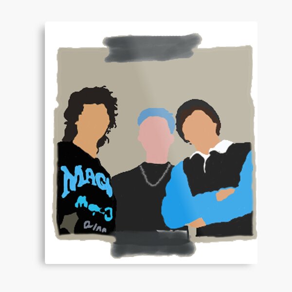 "Wallows Nothing Happens Aesthetic Drawing" Metal Print by mastardeagle ...