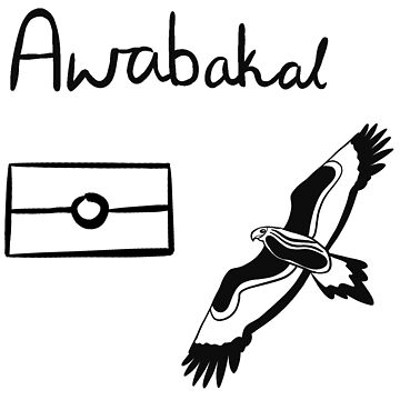 "Awabakal" Sticker for Sale by NgairePakai | Redbubble